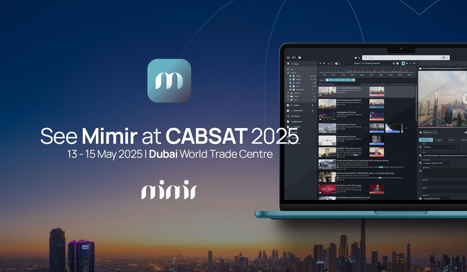 Mimir | Transform your media workflows